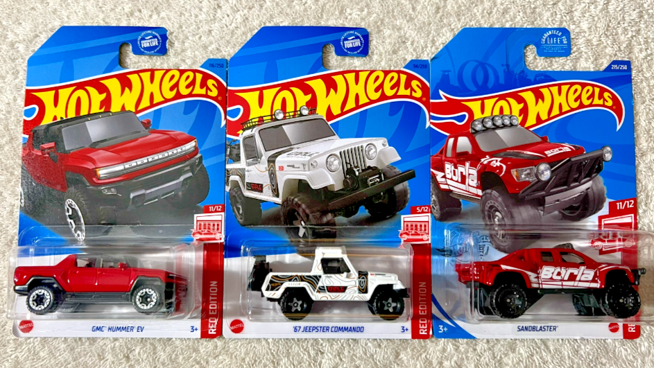 HOT WHEELS RED EDITION LOT OF 23 ALL DIFFERENT **NEW** | eBay