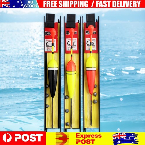 3Pcs Vertical Buoy Fishing Float Fish Floating Tiple Suit (Big Belly ...
