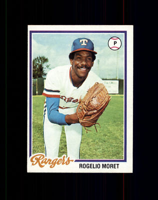 1978 Topps #462 Rogelio Moret - Texas Rangers NM/MT (A02A) | eBay