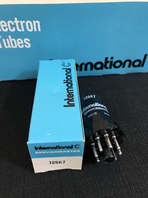 International C Servicemaster Electron Tube 12SK7 Vacum Tube | eBay