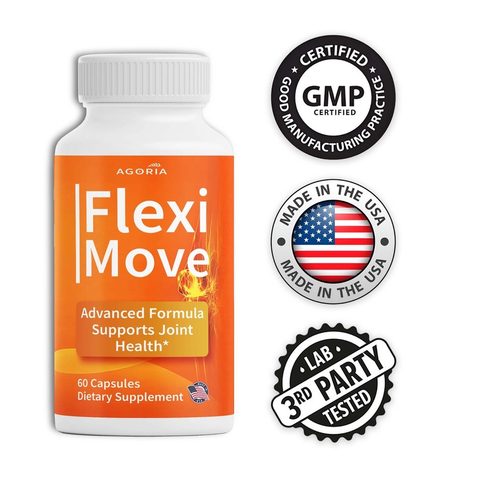 (1 Pack) Flexi Move Joint Support Advanced Formula Supplement FlexiMove ...