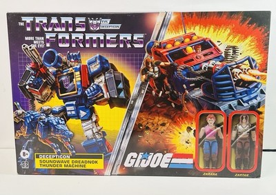 Transformers GI Joe Crossover 2024 SOUNDWAVE THUNDER MACHINE Hasbro New ...