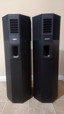 Bose 701 Direct Reflecting Tower Speakers Left & Right Pair 200W Black ...