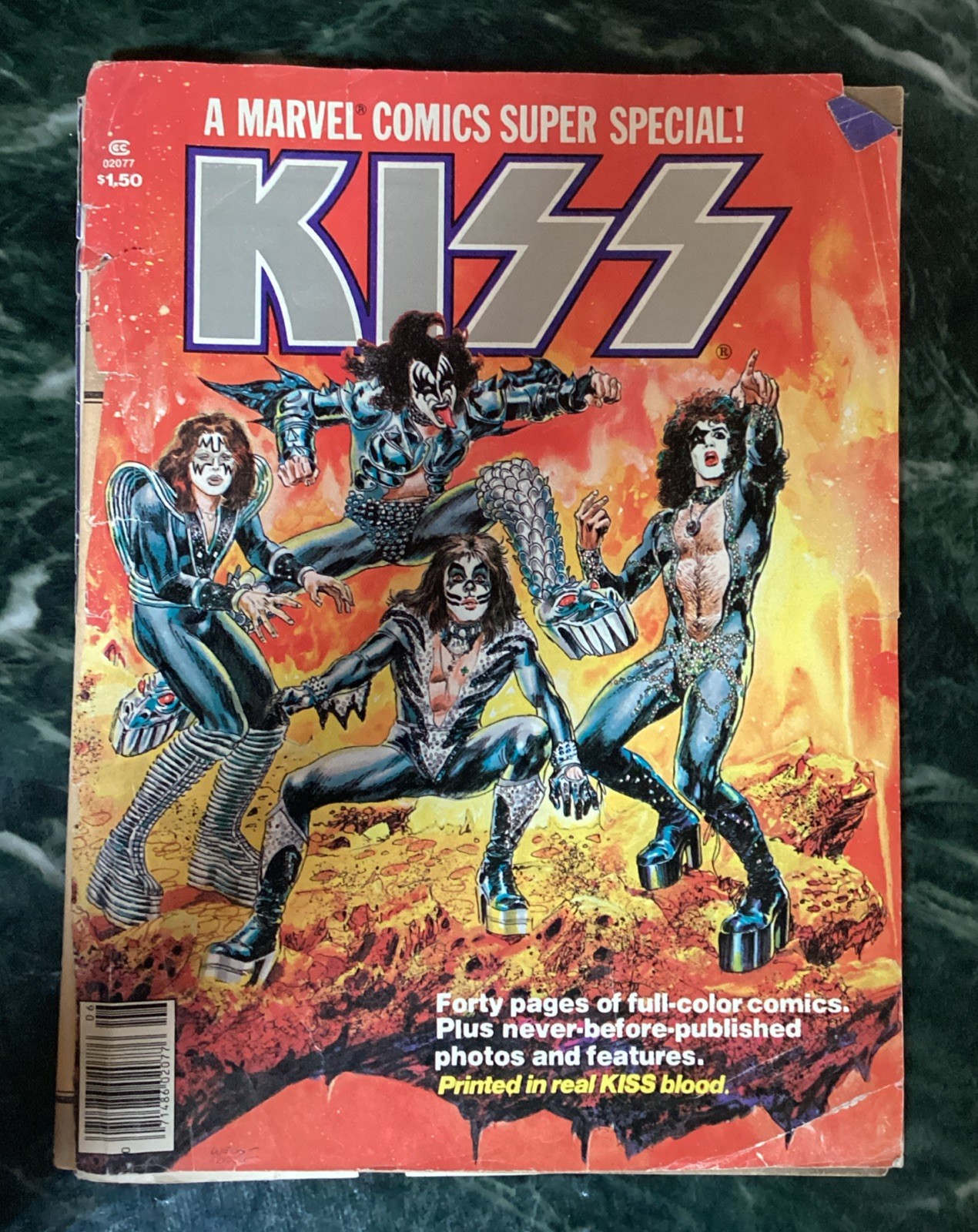 Kiss Marvel Super Special #1 Comic Book 1977 | eBay UK