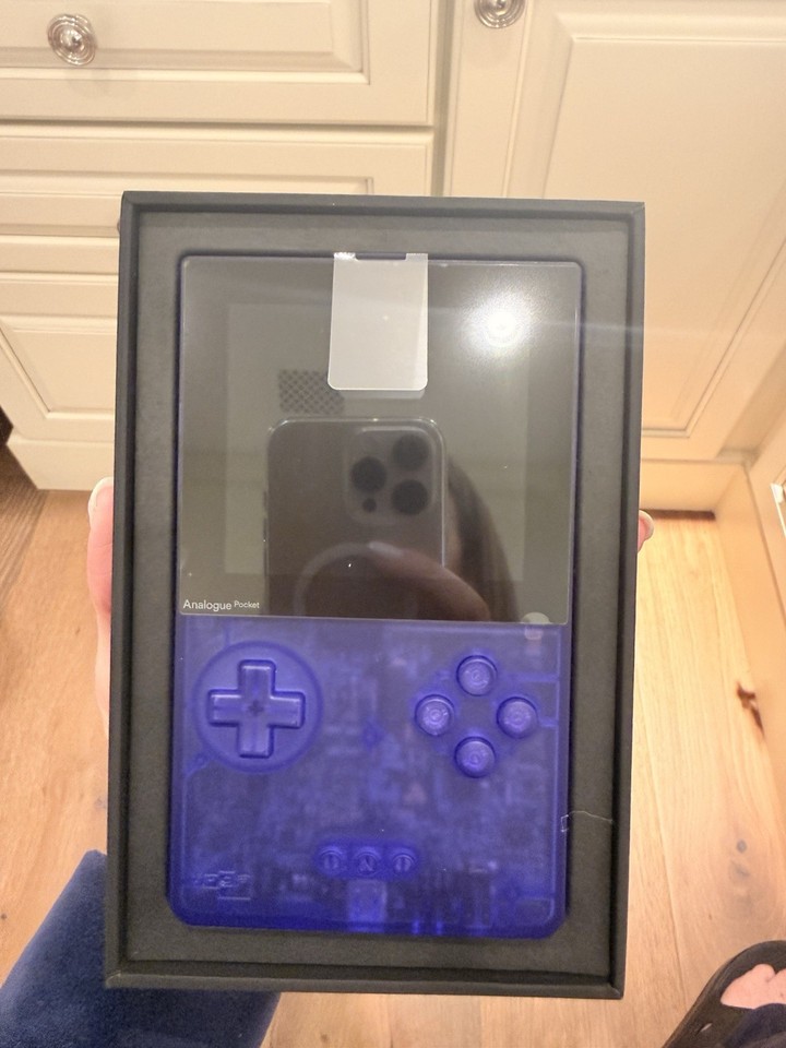 Brand New - Analogue Pocket Limited Edition Console (Transparent Blue ...