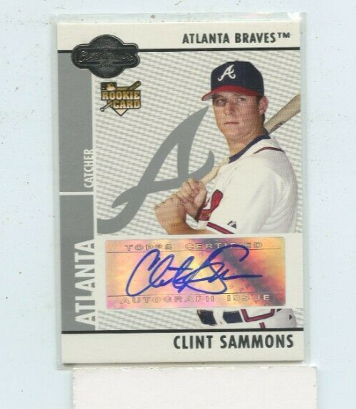 2008 Topps Co-Signers - Rookie Autograph #106 Clint Sammons (AU, RC ...