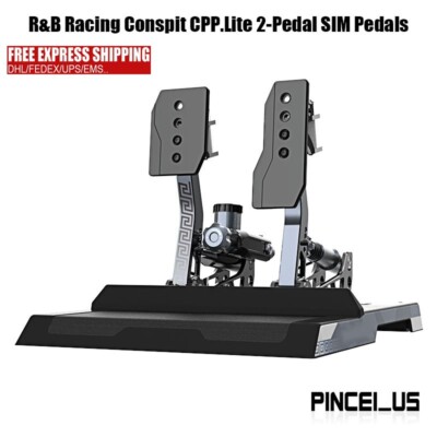 R&B Racing Conspit CPP.Lite 2-Pedal SIM Pedals Racing Pedals Hydraulic Brake | eBay