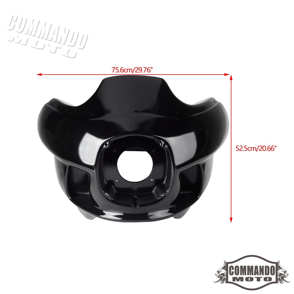 Front Fairing Kit For Harley Softail Sport Glide FLSB Low Rider FXLRST ...