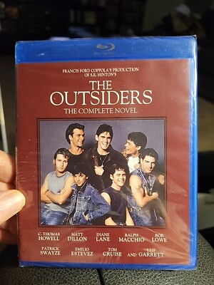 The Outsiders: the Complete Novel (Blu-ray, 1983) Brand New ...