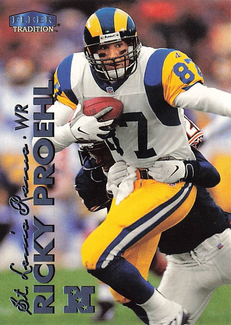 1999 Fleer Tradition #238 Ricky Proehl St. Louis Rams | eBay