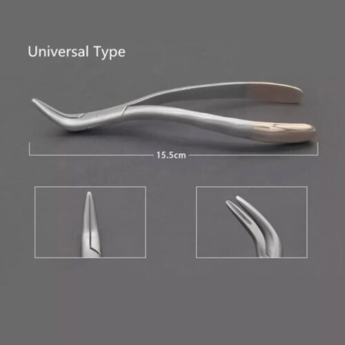 Dental Surgical Upper Root Tip Extraction Pliers Residual Tweezers ...