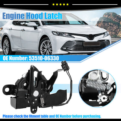 1X For Toyota Camry 2018-2021 Hood Latch Lock Assembly For TO1234200 ...