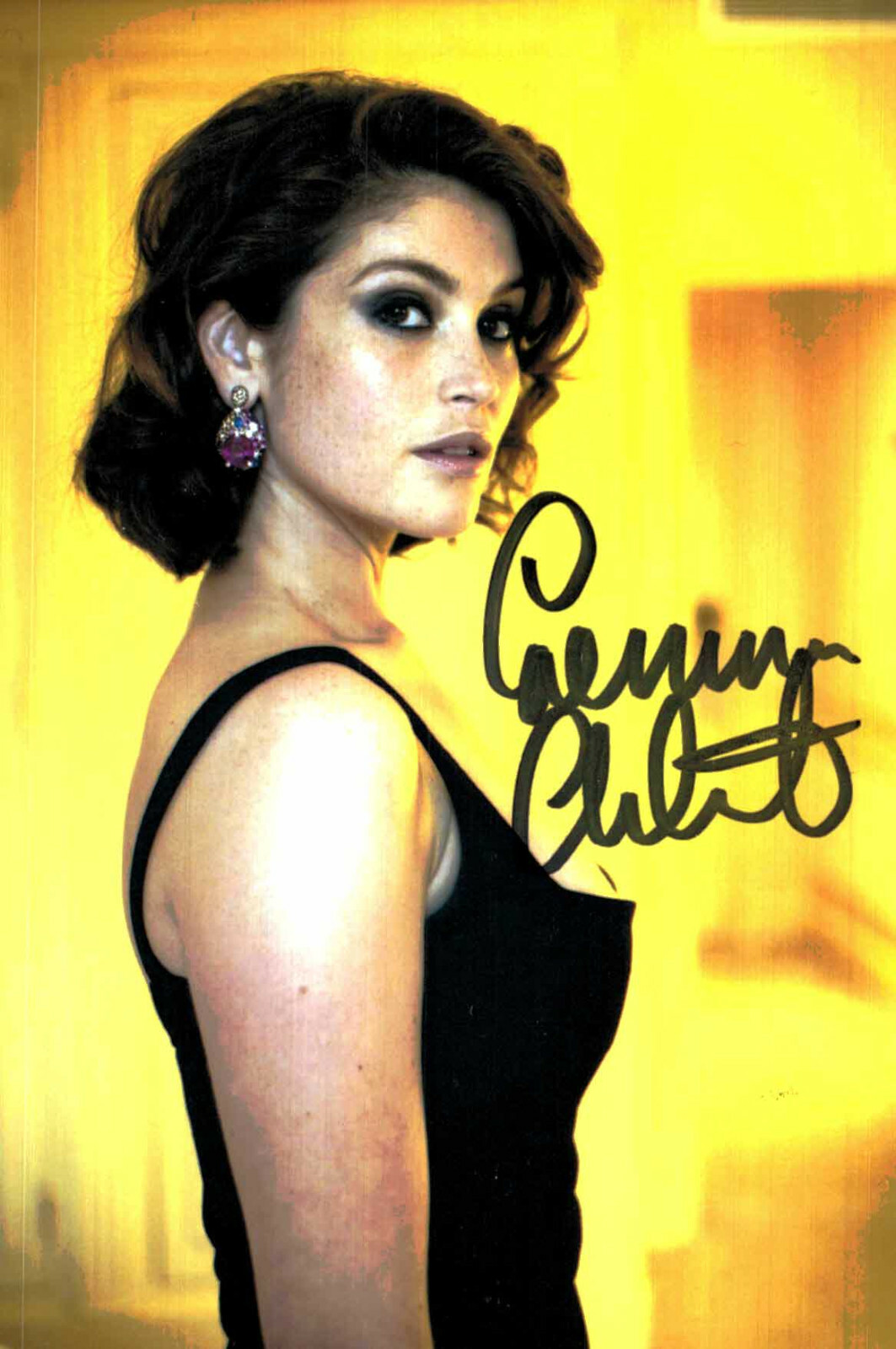 Gemma Arterton Original Signature On Fotoprint Card 10x15 Nr.6115b | eBay