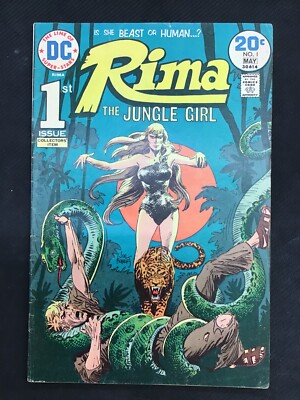 Rima the Jungle Girl #1 (1974) DC Comic | eBay