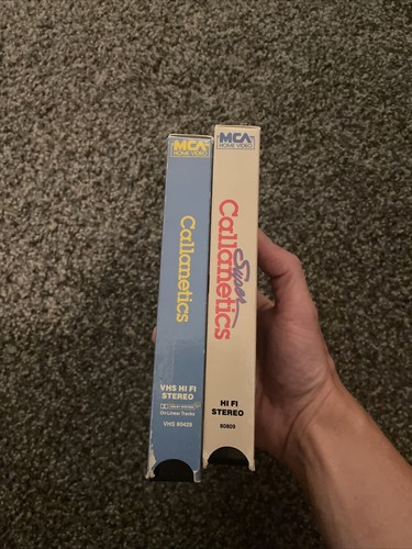 Super Callanetics Lot 2 1988 MCA VHS Callan Pinckney 80s Workout ...