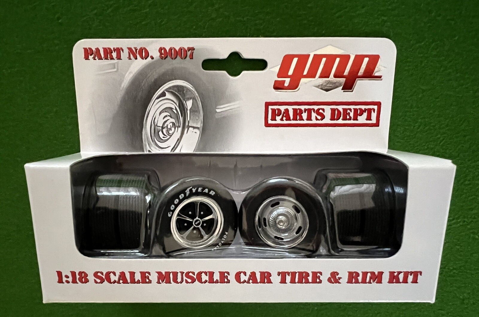 1/18 GMP MUSCLE CAR TIRE & RIM KIT PART No.9007 NEW IN FACTORY ...
