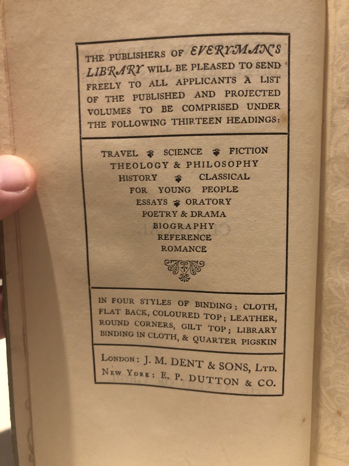 Everyman's library classical THE AENEID OF VIRGIL Edited by Ernest Rhys ...
