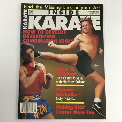 Inside Karate Magazine June 1994 Jerry Golden Boy Trimble No Label | eBay