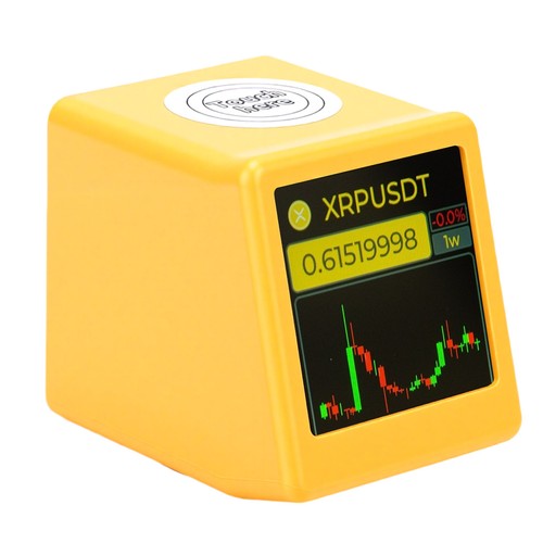 Bitcoin Price Display Weather Digital Clock For Global Market WiFi ...