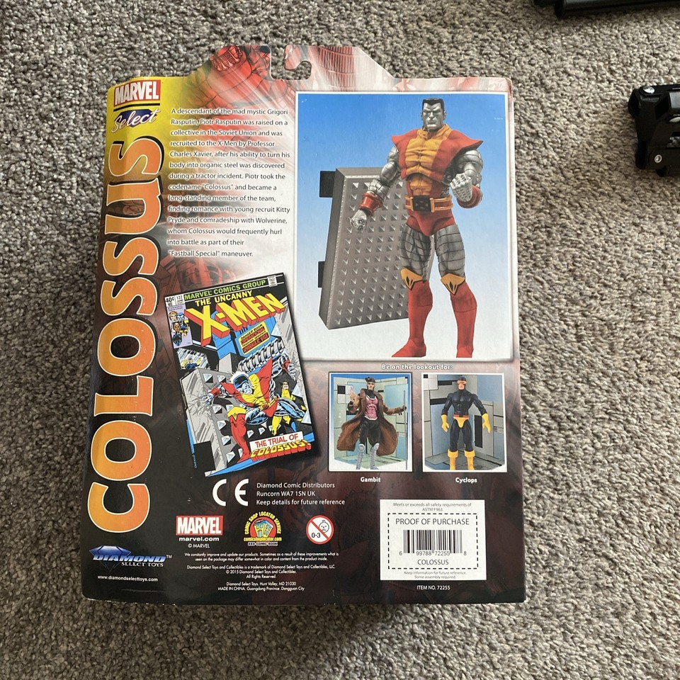 Diamond Select Toys Marvel Select Colossus Action Figure Special ...