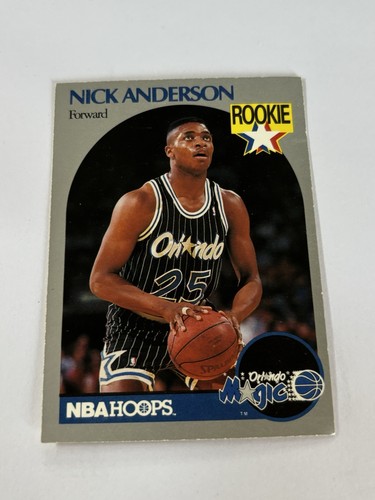 1990-91 NBA Hoops - Nick Anderson #214 (RC) | eBay