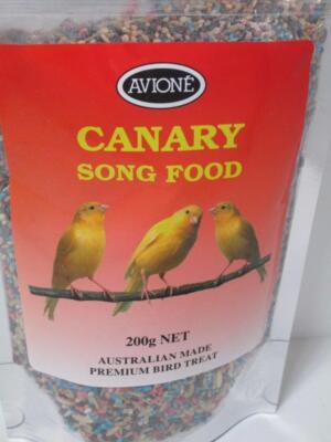 2 x 200g Canary song food songfood food seed treat AVIONE | eBay Australia
