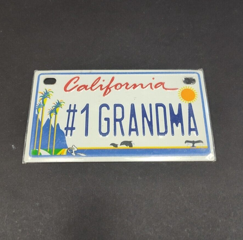 California BICYCLE VANITY License Plate #1 GRANDMA | eBay