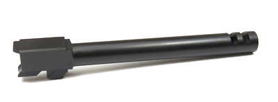 Factory New 9mm Black Stainless Barrel for Glock 34 G34 EXTENDED PORTED ...