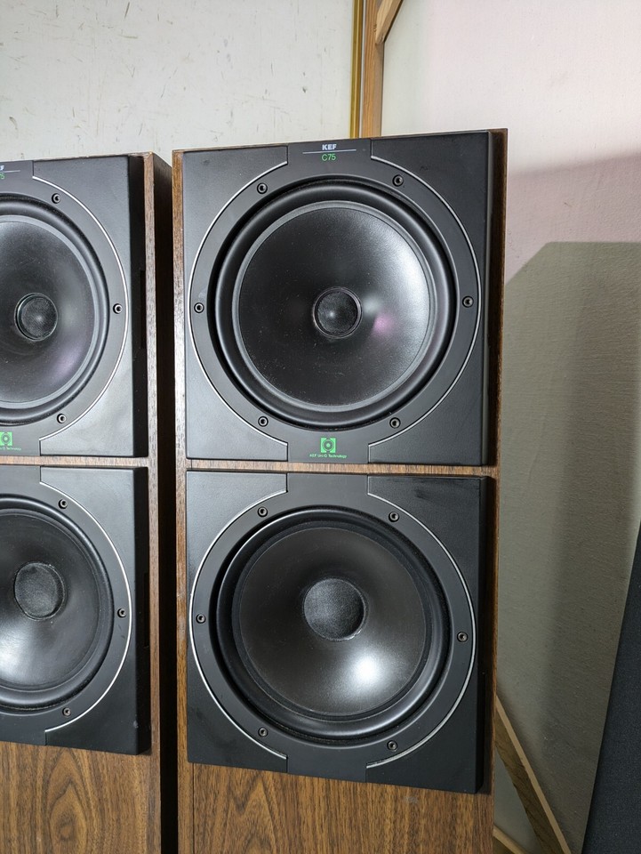 Pair of KEF C75 Floorstanding Speakers | eBay