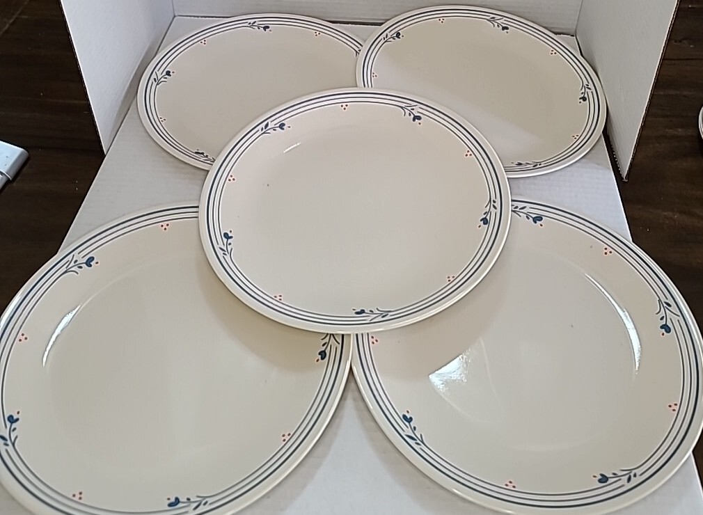Corelle COUNTRY VIOLETS Dinner Plates Set Of Five (5) 10-1/4" | eBay
