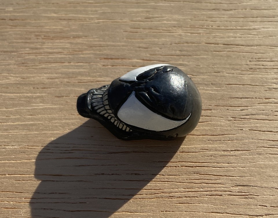 MARVEL LEGENDS Venom Head Only Scale Movie Sony MINT Black | eBay