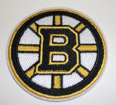 Boston Bruins Embroidered Patch~3 7/16" Round~Iron or Sew~US Seller ...