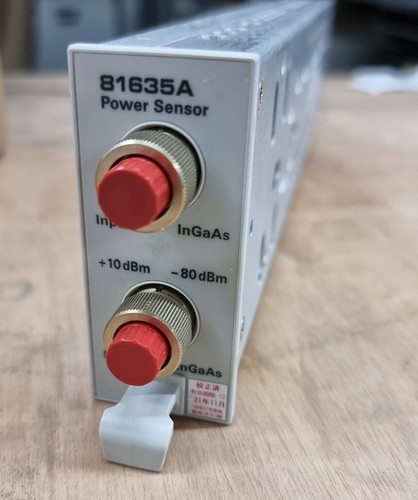 Agilent 81635A Dual Optical Power Sensor Module +81000FI*2 [6779] | eBay