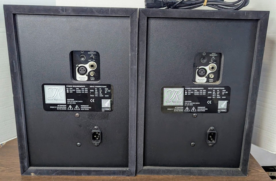 Event TR8 Tuned Reference Biamplified Direct Field Studio Monitors Speakers Pair | eBay