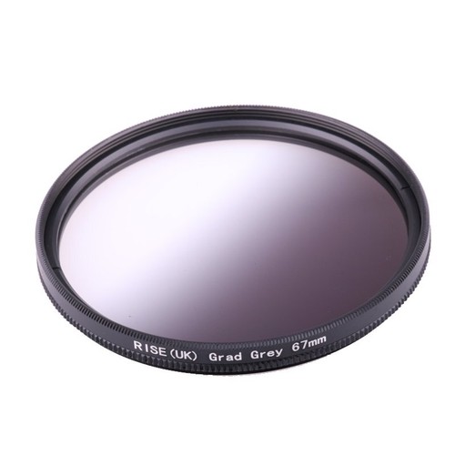 Adjust 67mm Graduated Gray Neutral Density Grad ND4 Special Effect Lens ...