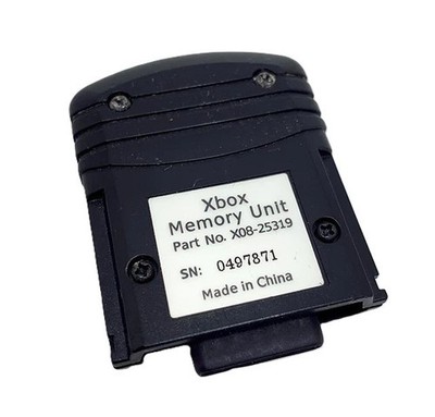 Microsoft OEM Xbox Original Memory Card Unit Black Tested & Works! | eBay