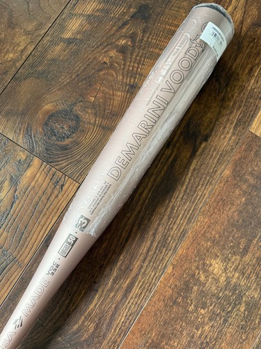 NEW 2025 DeMarini ROSE GOLD VOODOO ONE 32.5" / 29.5 oz BBCOR Baseball ...