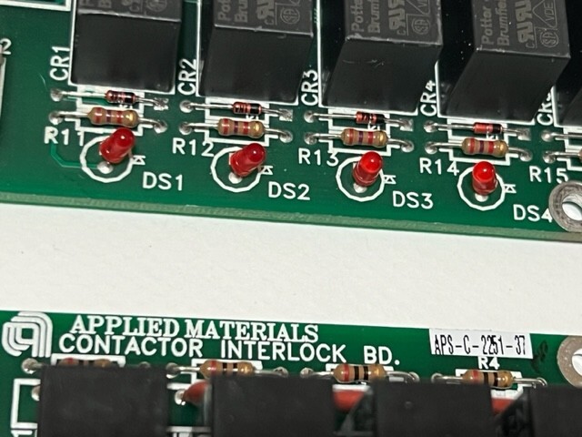 APPLIED MATERIALS AMAT 0100-20027 PCB ASSY, CONTACTOR INTERLOCK | eBay