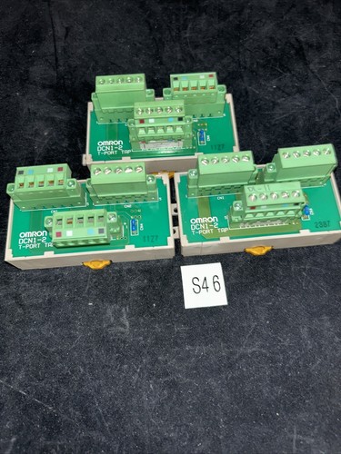 *PREOWNED* [3]Omron DCN1-2 T-Port Tap Communication Module DeviceNet ...