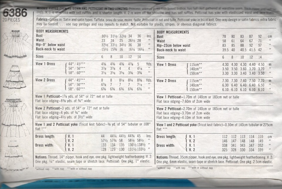 Vintage 1984 Simplicity Pattern 6386 Gunne Sax Party Prom Dress Size 10 ...