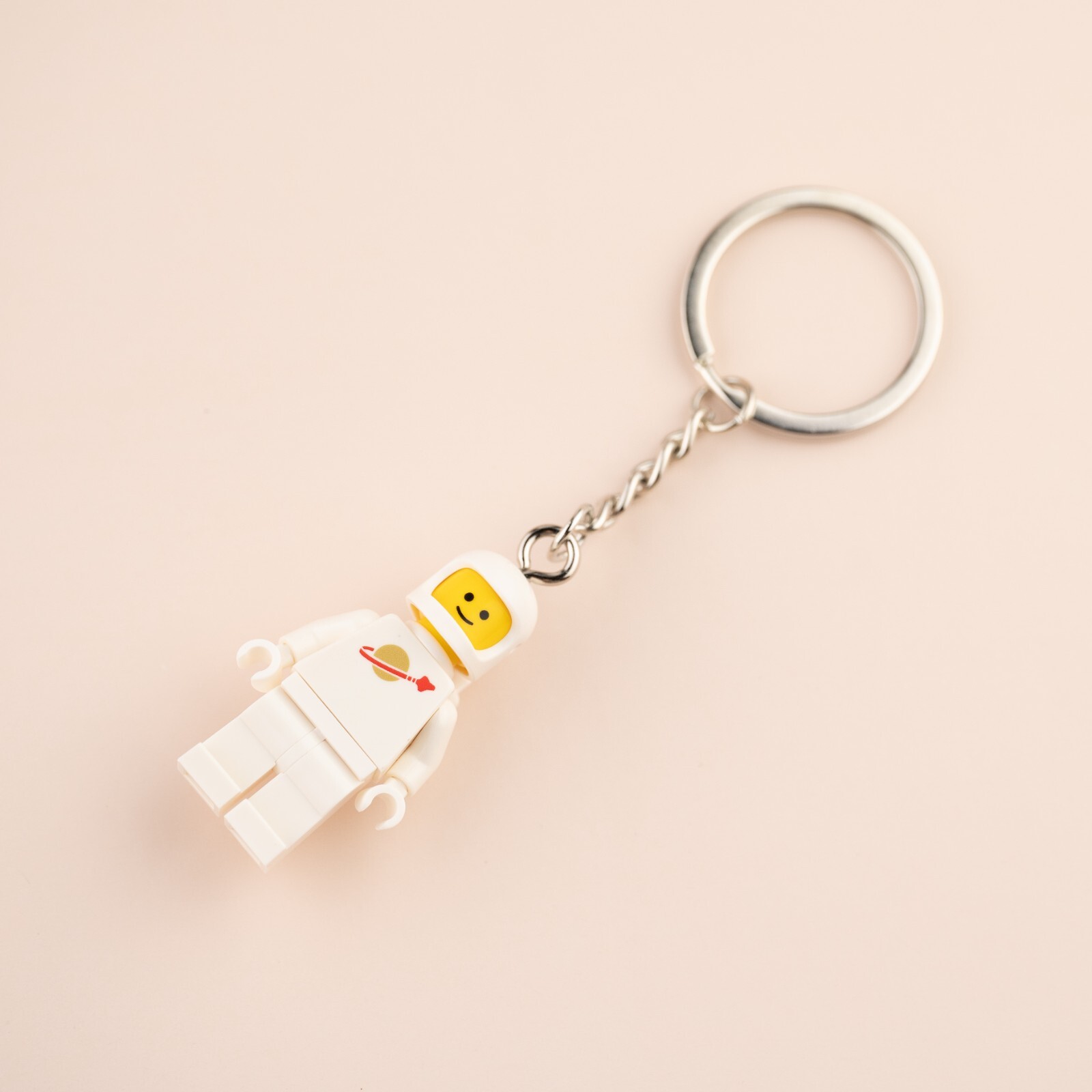 LEGO WHITE SPACE MAN MINIFIGURE KEY CHAIN/KEYRING/KEYCHAIN/RING GIFT ...