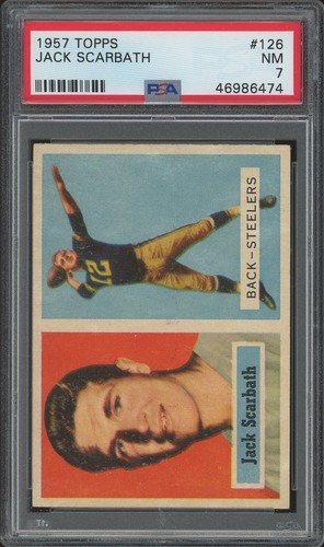 1957 Topps #126 Jack Scarbath PSA 7 (FB01) | eBay
