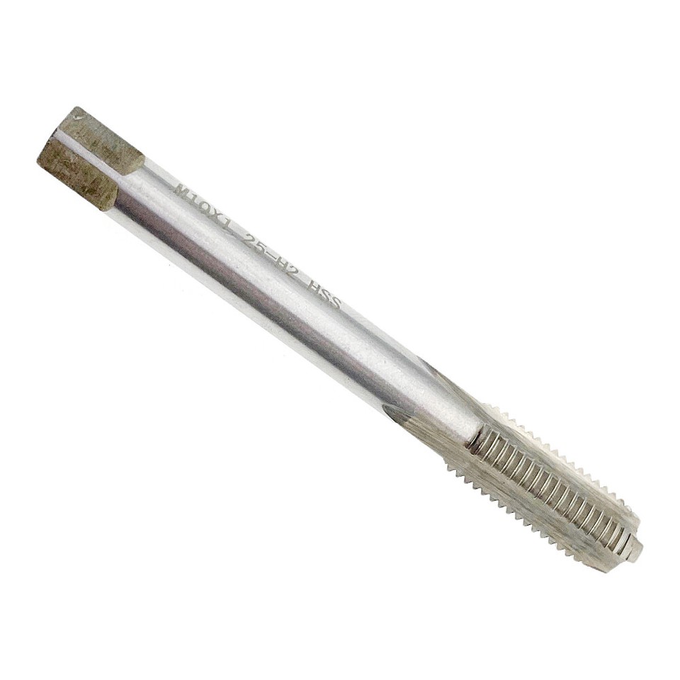 M10 x 1.25 Tap RH Right Hand M10 x 1.25 Metric Pitch Thread Tap HSS ...
