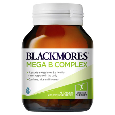 Blackmores Mega B Complex 75 Tablets 93808804 | eBay Australia