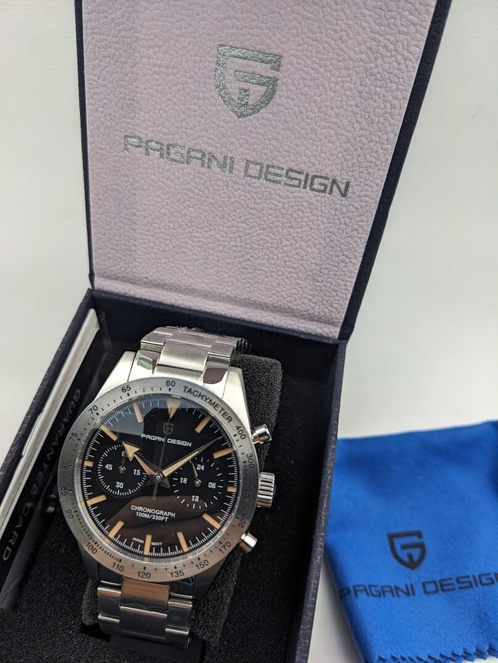 1 Pagani DESIGN 2023 Chronograph Wristwatch / Omega Speedmaster | eBay