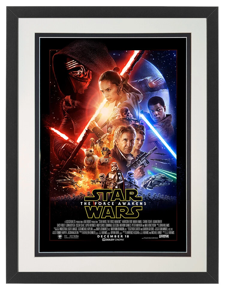 Star Wars Movie Poster Set