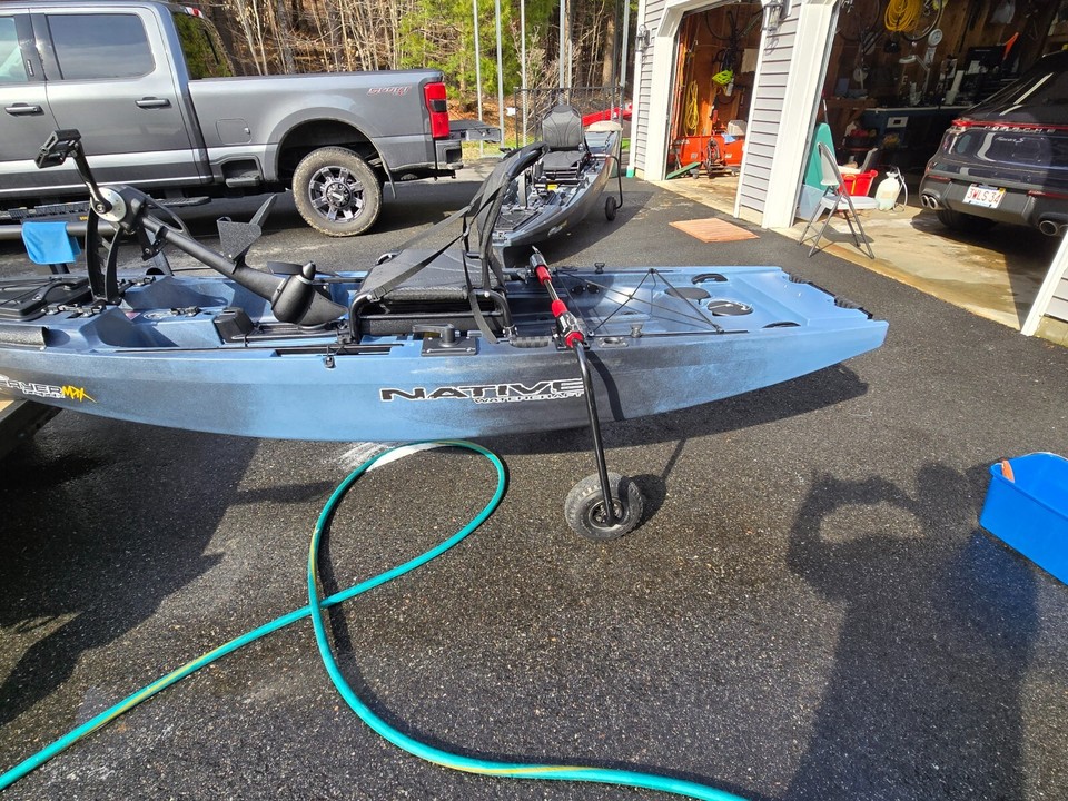 Native Watercraft Slayer Propel 10 Max Kayak W/Sidekick - Wavestrike | eBay