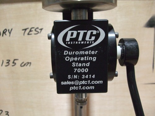 PTC Durometer Operating Stand 7000A ASTM Type 2 Indenter to Specimen S ...
