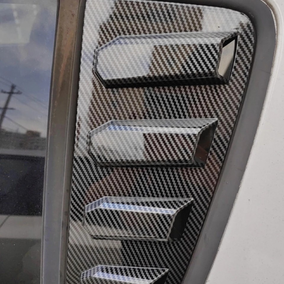 For 2005-2010 Suzuki Swift Rear Side Vent Window Scoop Louver Shutter ...