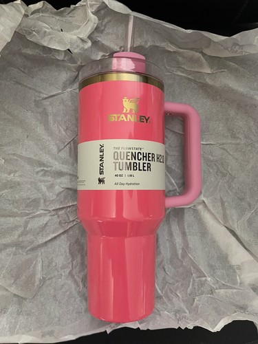 New Stanley Pink Parade Limited Edition 40 oz Quencher H2.0 Flowstate ...